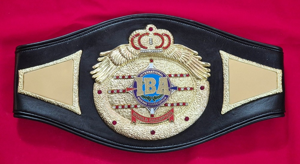 IBA World Boxing Championship Belt - Retro Shields