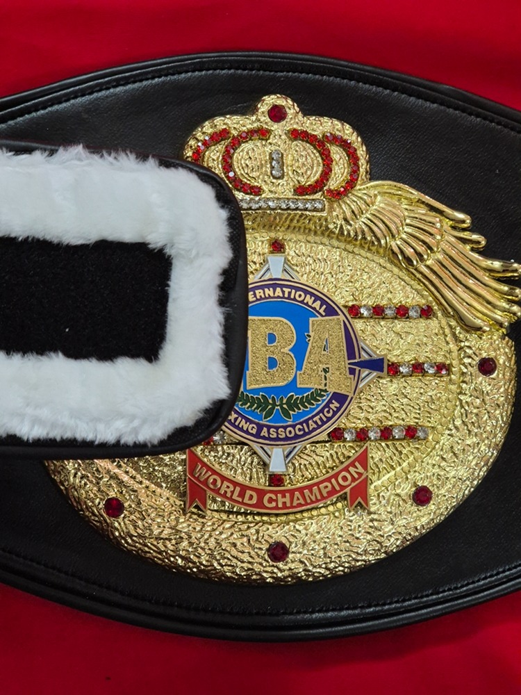 IBA World Boxing Championship Belt - Retro Shields