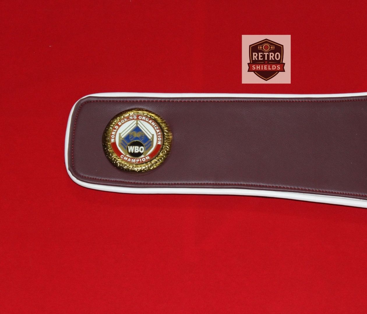 WBO World Championship Boxing Belt Replica - Retro Shields